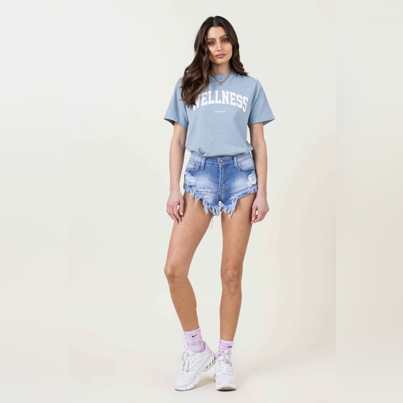 Vibrant M.I.U | Shorts | Vibrant Miu Rita Denim Cutoffs Frayed Music ...